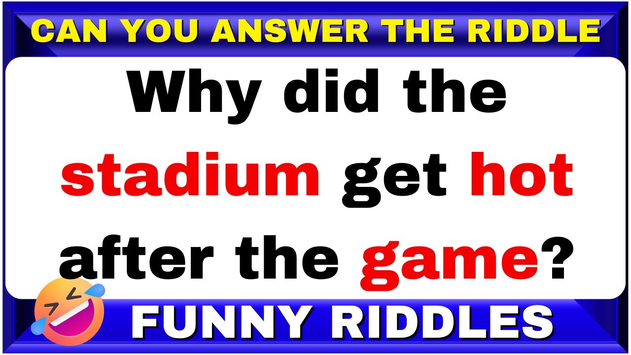 Try Not To Laugh | Funny Riddles #18 | Brainteasers questions with ...