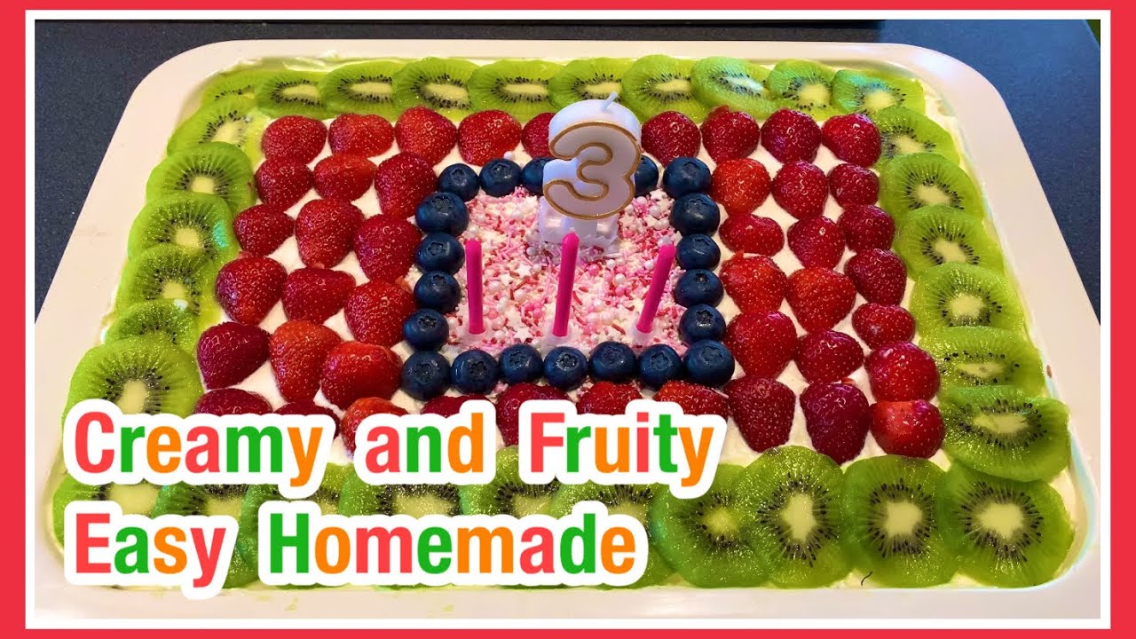 How to Make Birthday Cake Easy and Delicious for your Kids | Cake ...