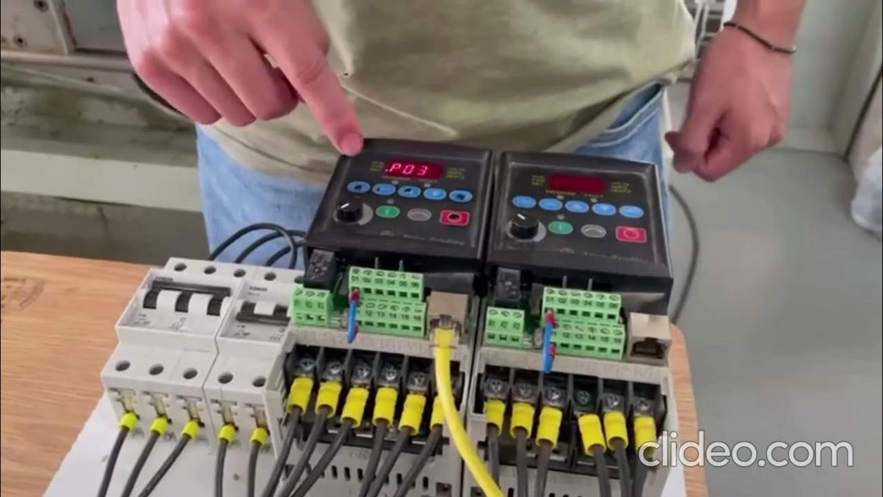 Practice 02 - ModBus PC - VF Power Flex 4 - YouTube