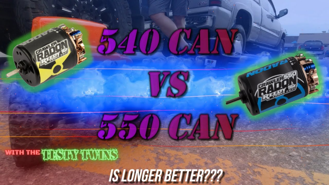 16 Turn 550 Can VS 16 Turn 540 Can - YouTube
