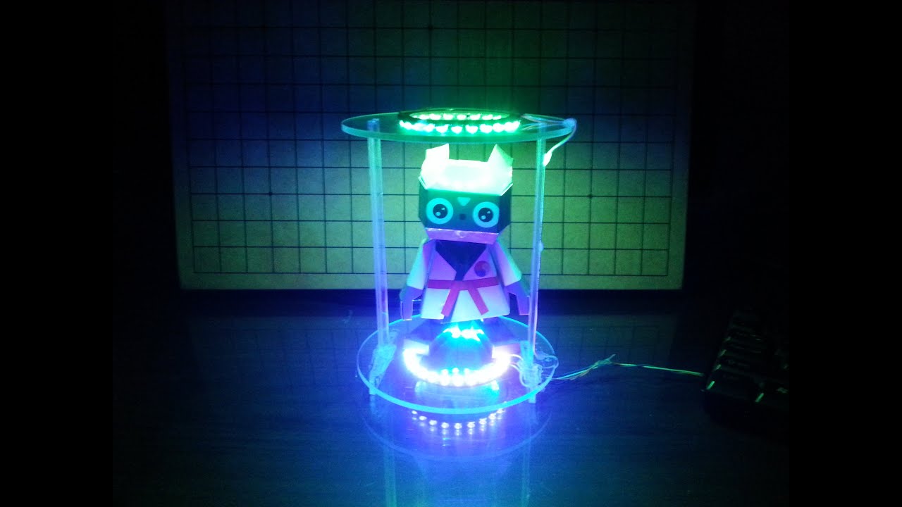 RGB LED effect - YouTube
