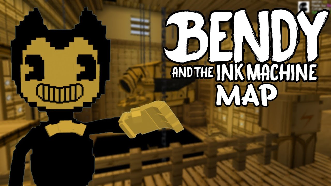 CAPITULO 1! BENDY AND THE INK MACHINE MAP PARA MCPE/MCBE 1.16-1.17 ...