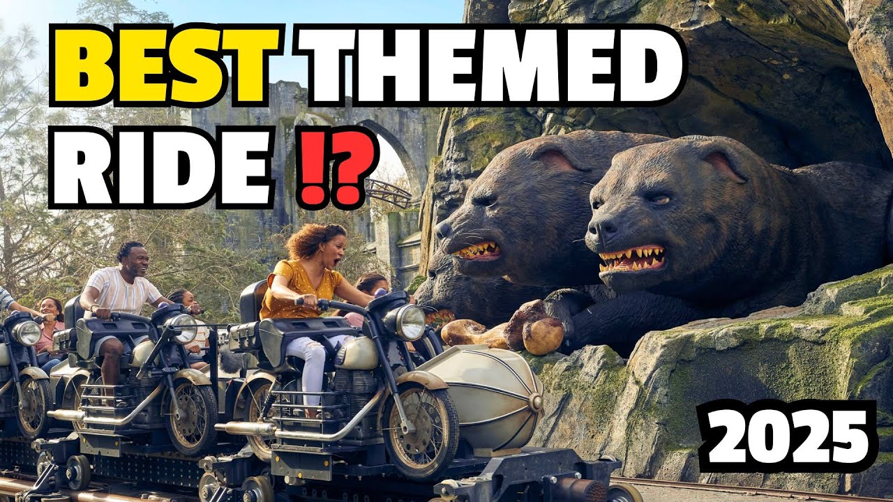 TOP 10 Best Themed Roller Coasters in the World! - YouTube
