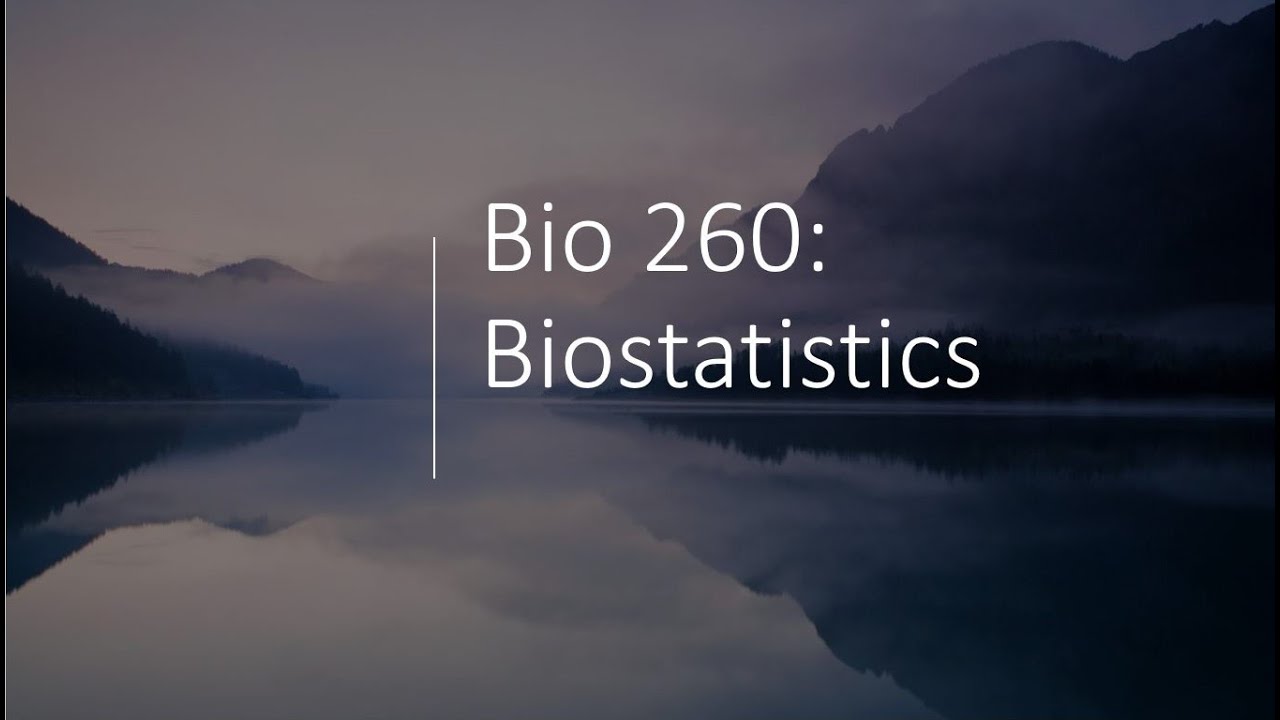 Biol 260 Lab 1 - YouTube