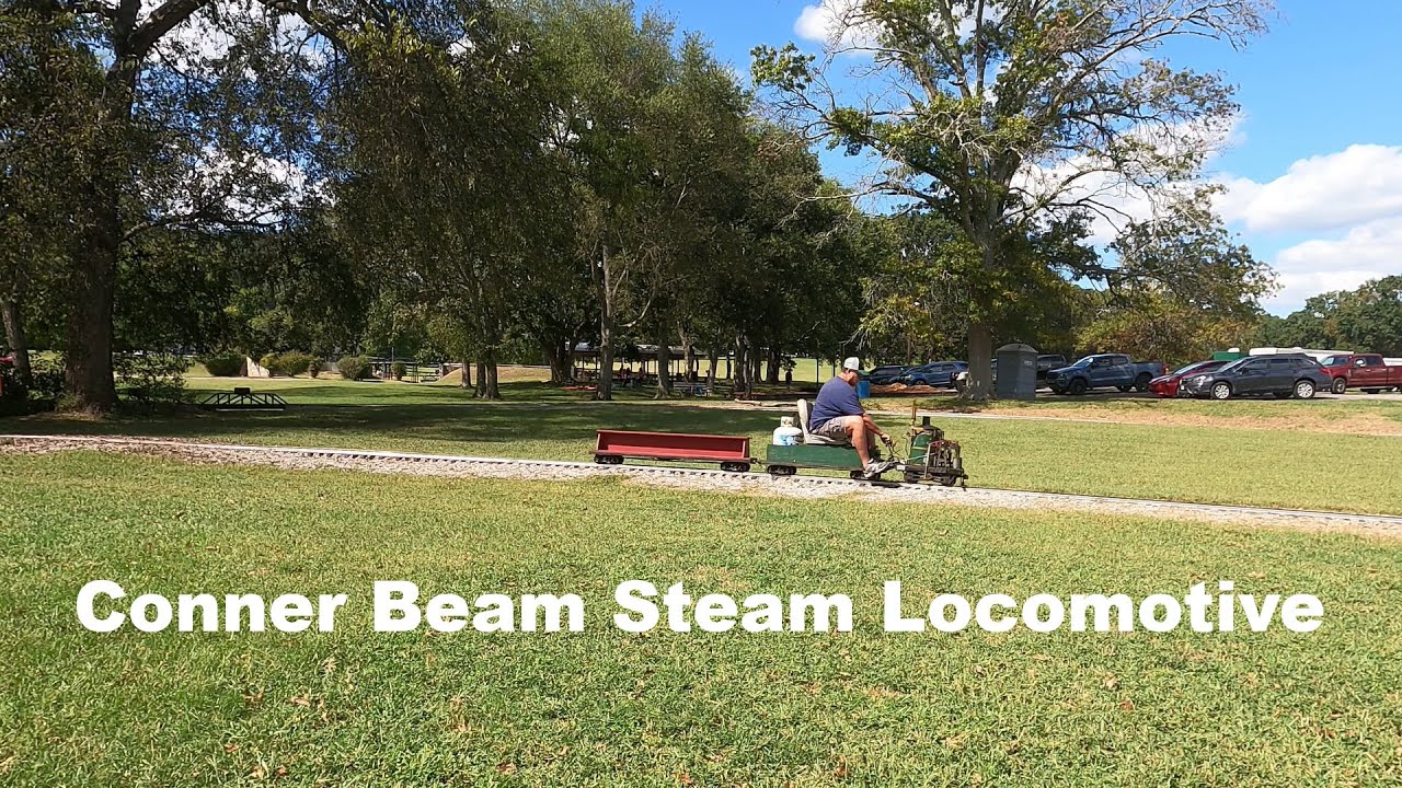 Conner Beam Steam Locomotive - Mid-South Live Steamers - YouTube