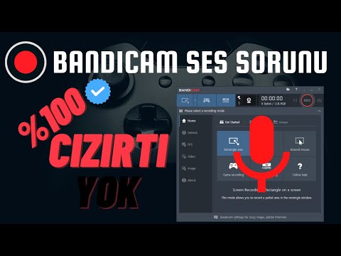 2022 Bandicam Cızırtı Sorunu %100 Çözüm Ses Ayarları
