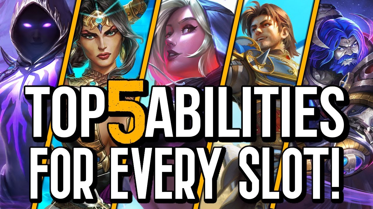 Top 5 BEST Abilities For EVERY SLOT In SMITE! - YouTube