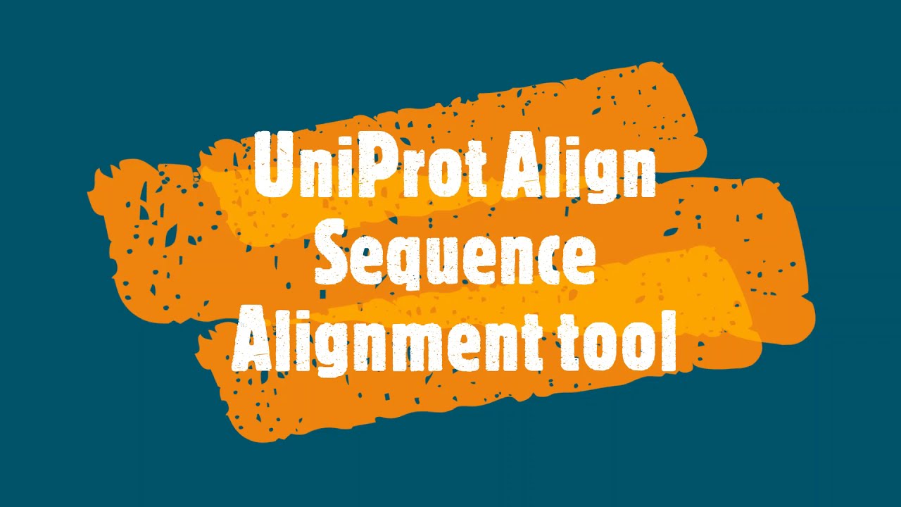 Align - Uniprot tool for sequence alignment #Align #Sequencealignment #multiplesequencealignment ...