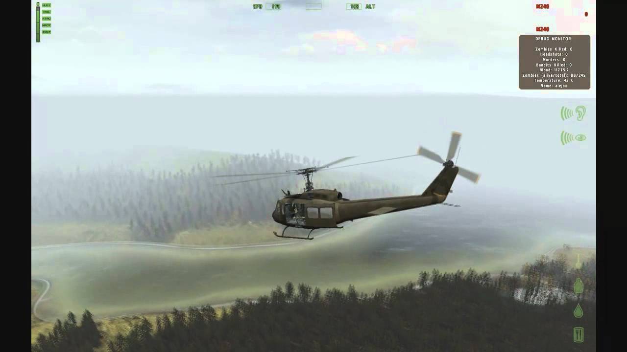 DayZ: viaje en helicóptero - YouTube