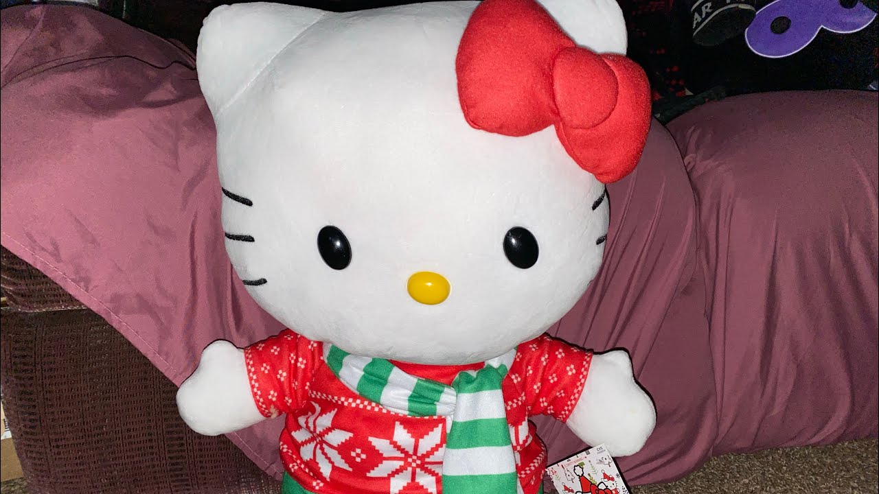 25 Days of Vlogmas Day 5: Holiday Hello Kitty Greeter - YouTube