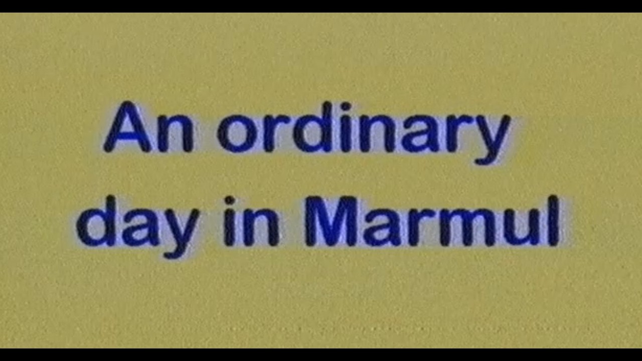 An Ordinary Day in Marmul - YouTube