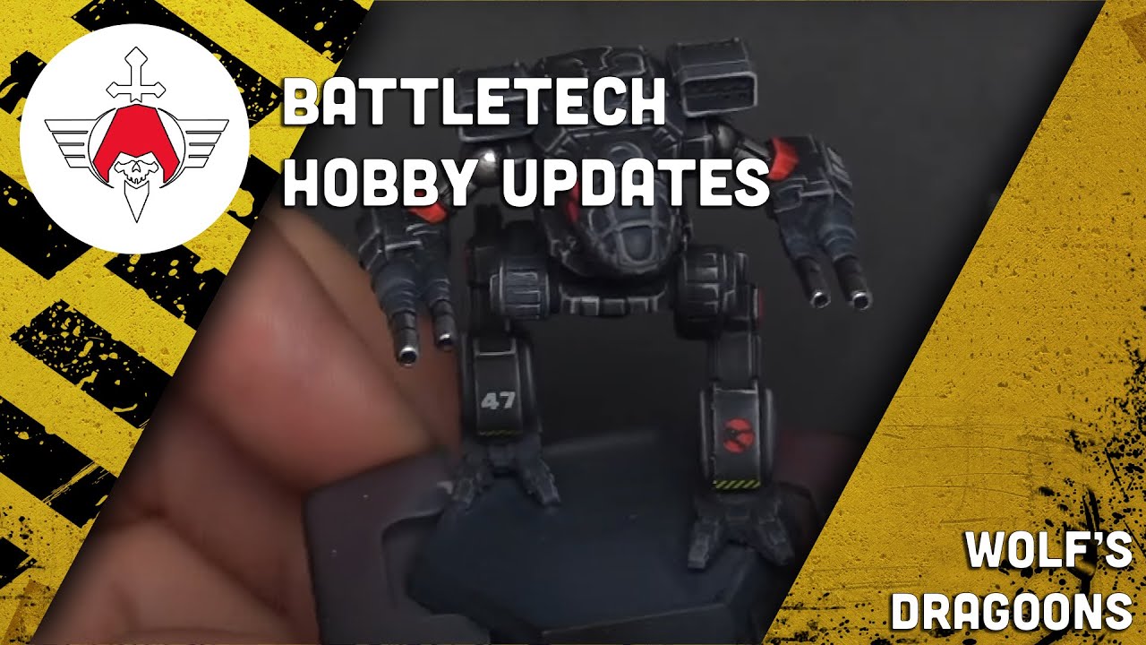 Battletech: Current Wolf's Dragoons WIP Update - YouTube