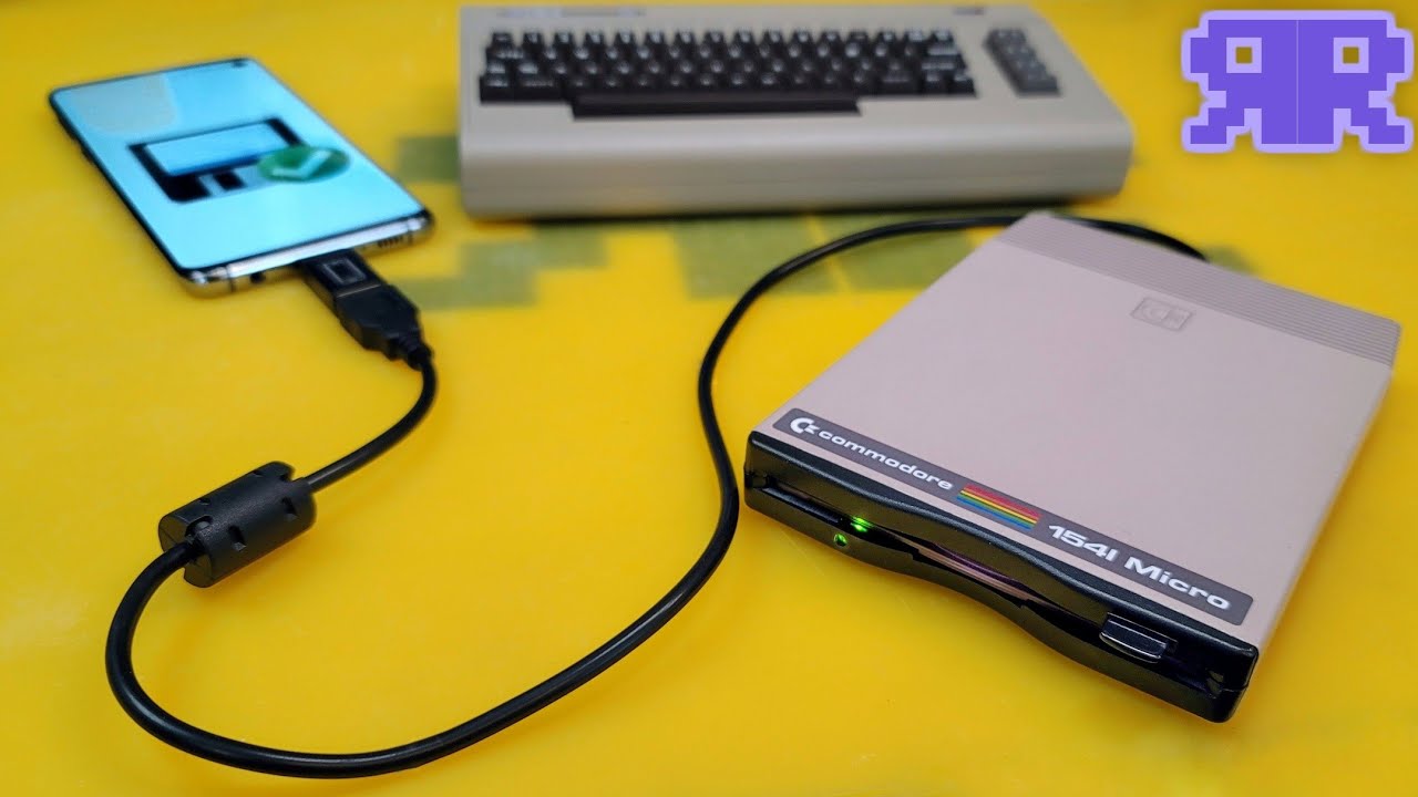 1541 Micro: THEC64 floppy drive ANYONE can make & use! Even on your ...