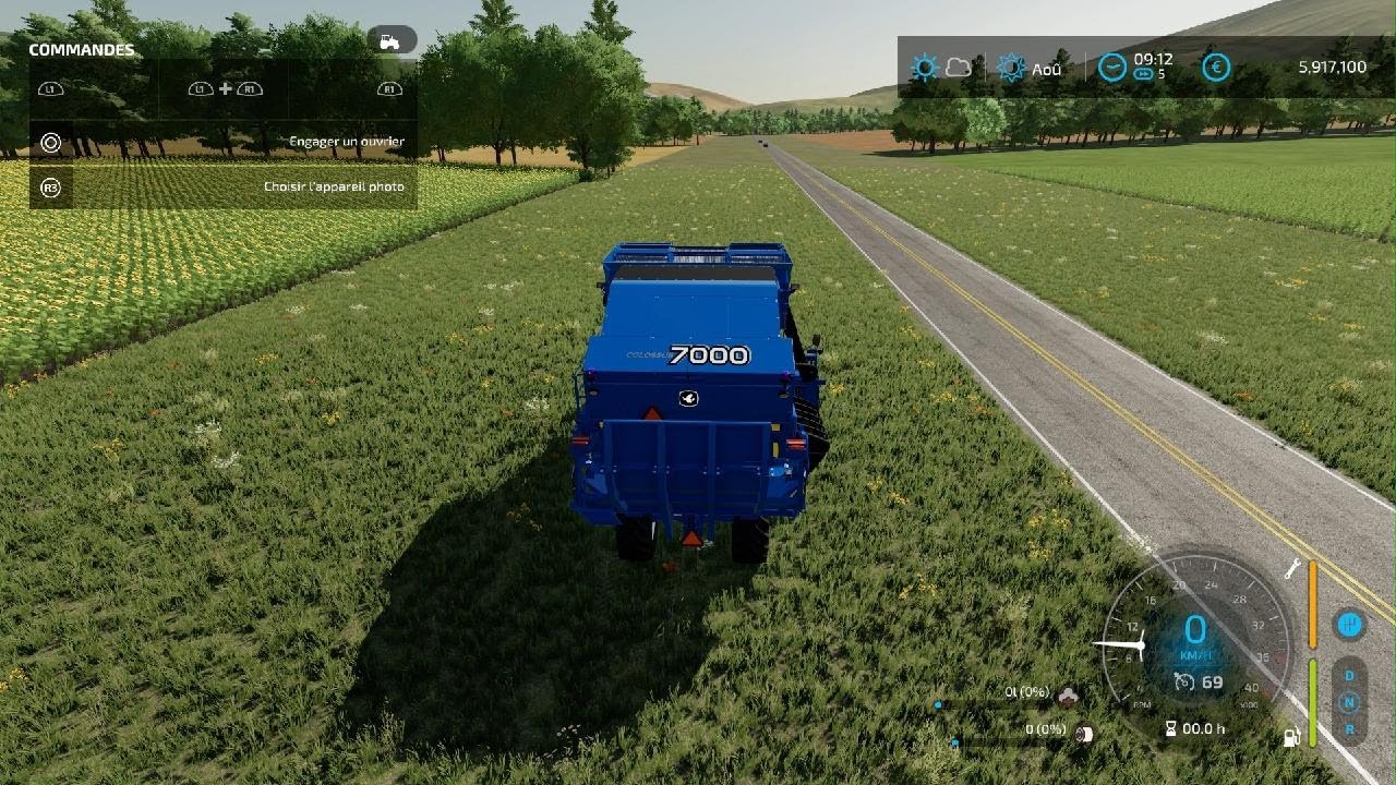 FS 22 : Récolteuse à coton lizard Colossus - YouTube