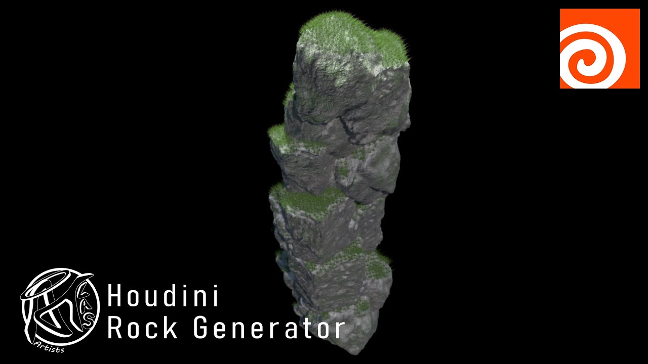 Houdini Rock Stack Breakdown - YouTube
