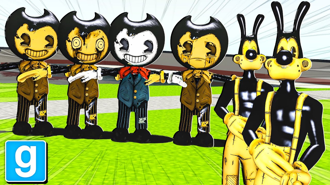 BRAND NEW BENDY AND THE INK MACHINE DARK REVIVAL NEXTBOTS! in Garry's ...