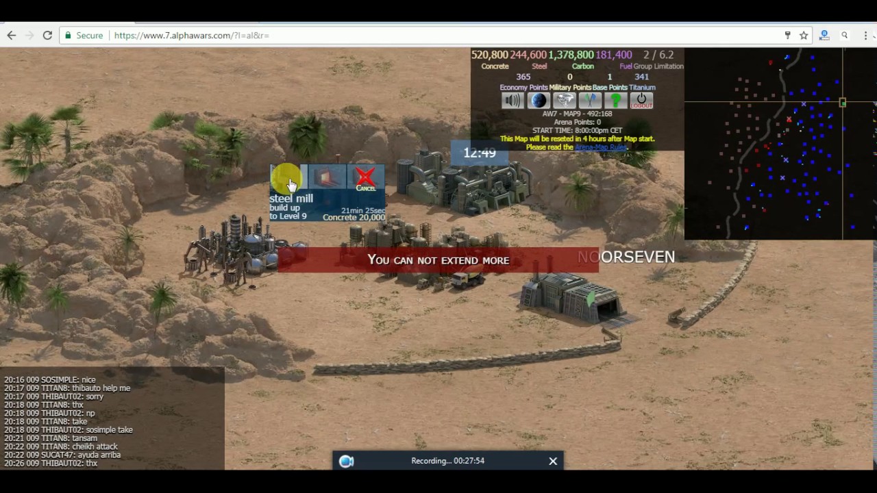 Alpha wars 7 right side team won map 9 arena map - YouTube