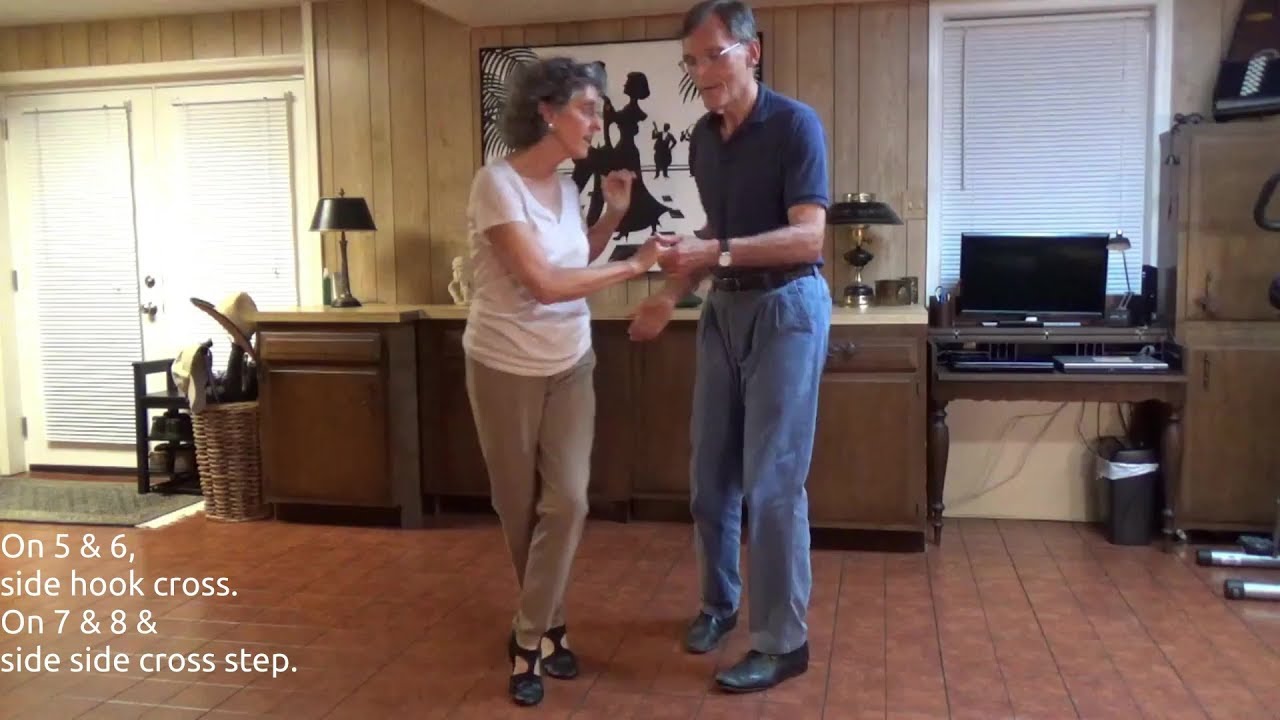 West Coast Swing: Lady's Whip with Shuffling Rhythm Break - YouTube