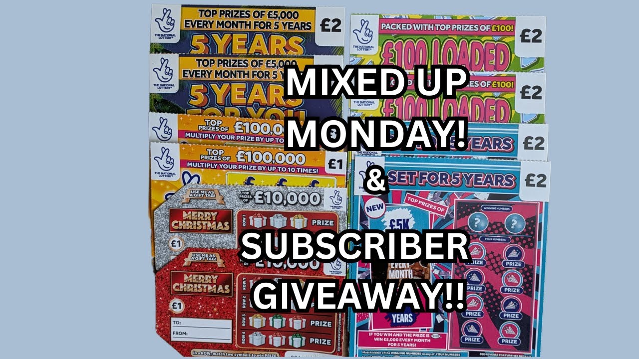Mixed Up Monday Scratch Cards UK Lottery (Ep 4) - YouTube