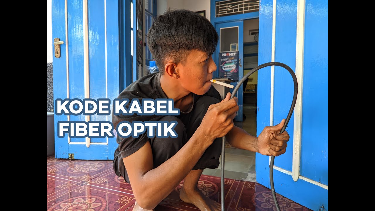 Cara Membaca Kode Kabel Fiber Optik Aerial 24F/2T #1 - YouTube