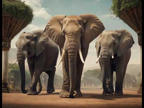🐘🌟Mind-Blowing AI Generates Hyper-Realistic Elephants! #AI #Elephants # ...