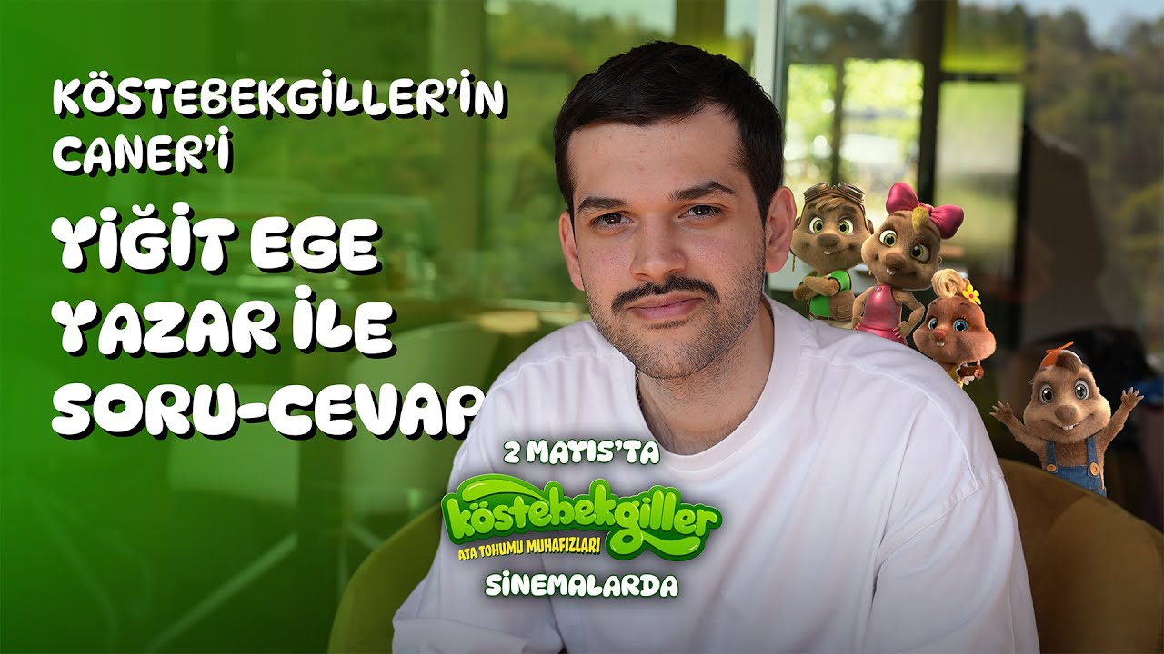 KÖSTEBEKGİLLER'İN CANER'İ YİĞİT EGE YAZAR İLE SORU-CEVAP - YouTube