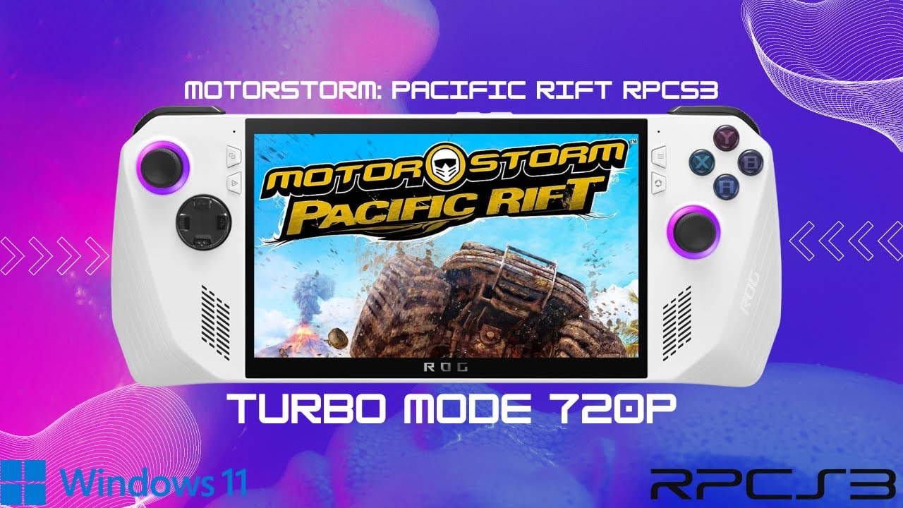 ROG Ally - MotorStorm: Pacific Rift RPCS3 - Turbo Mode - YouTube