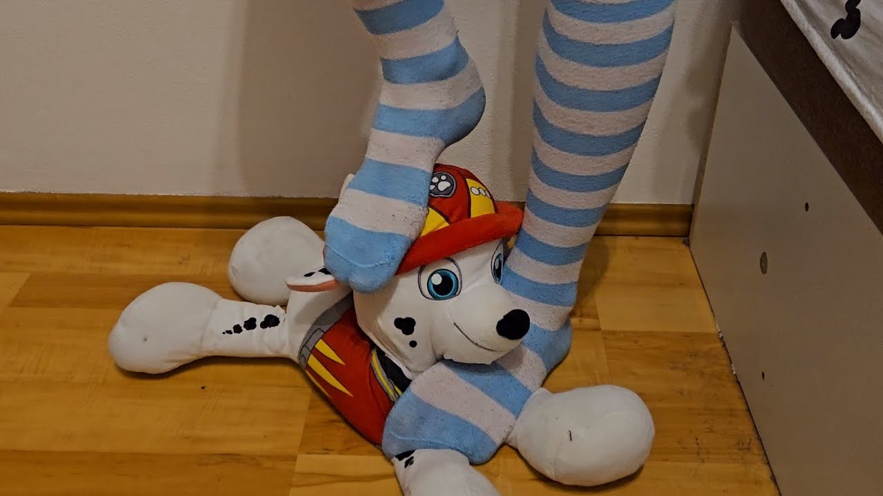 Paw Patrol Plush Trample In Socks Youtube