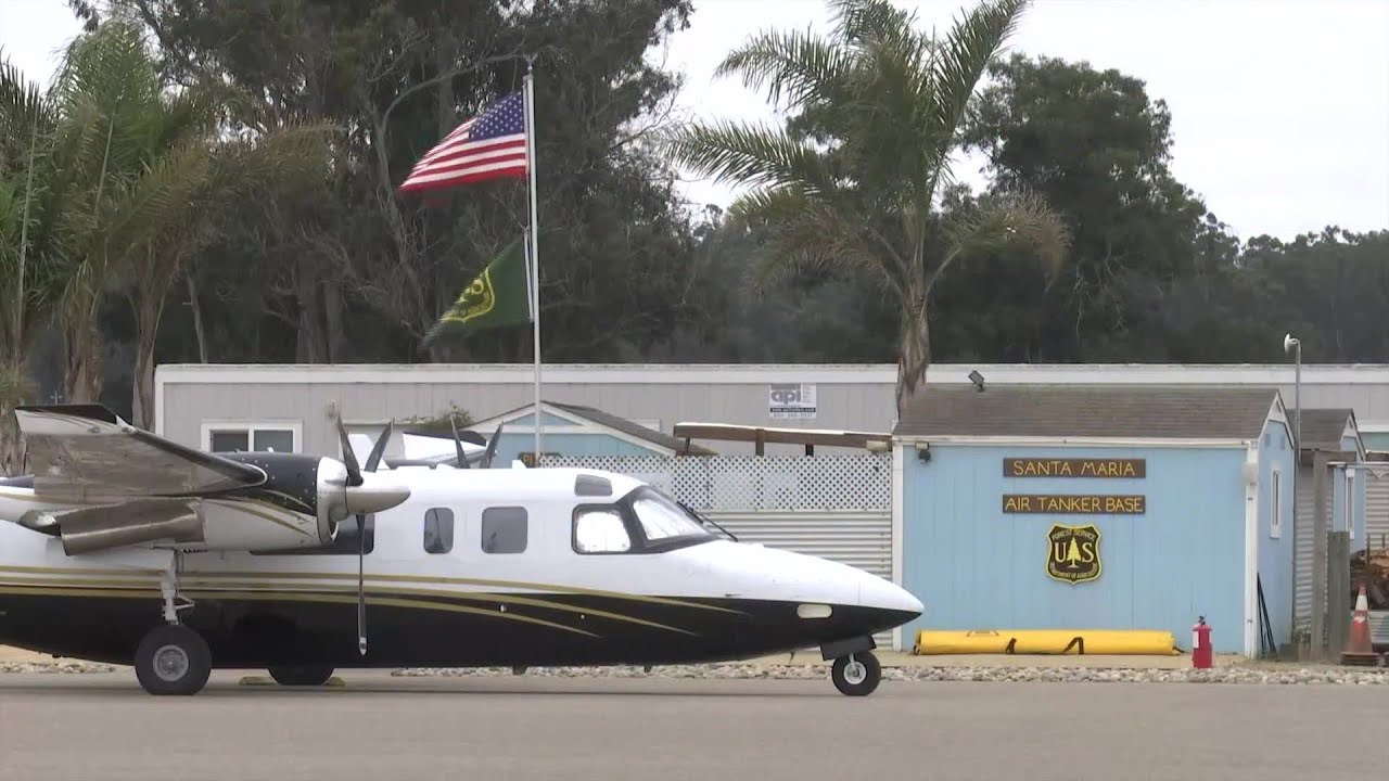 Santa Maria Air Tanker Base poised and ready to respond as peak fire ...