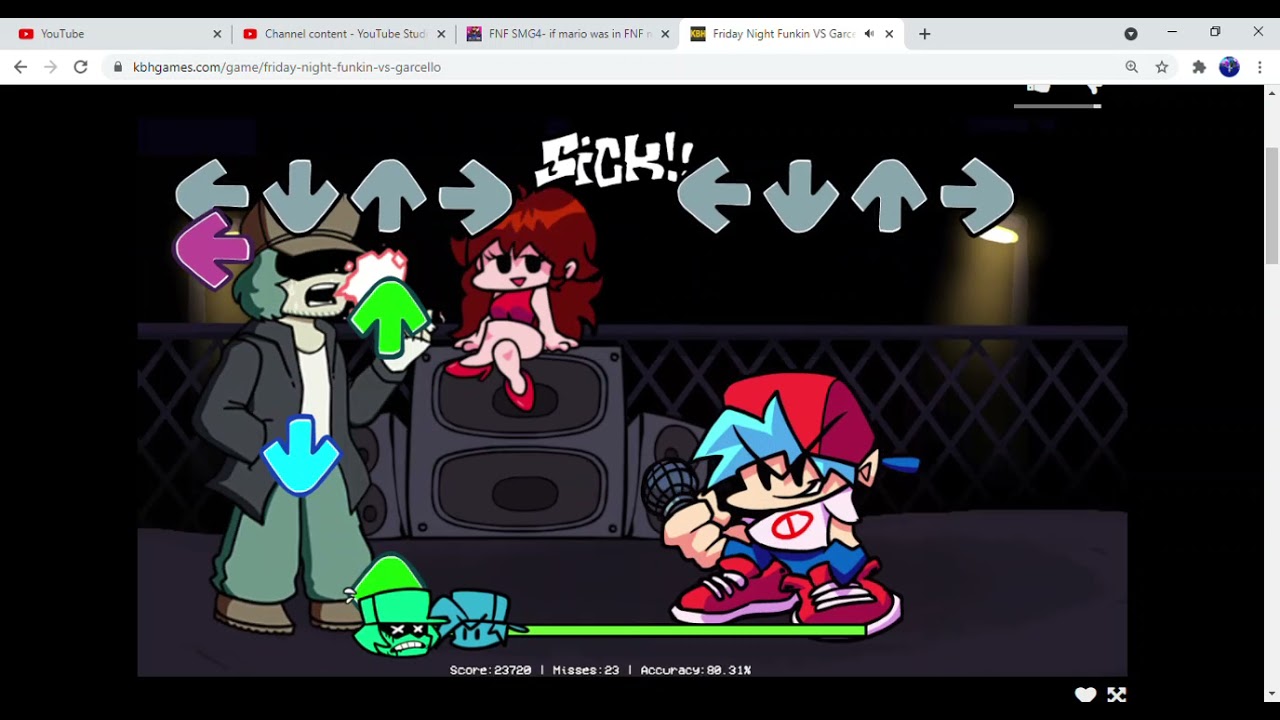 FNF Garcello full week - YouTube