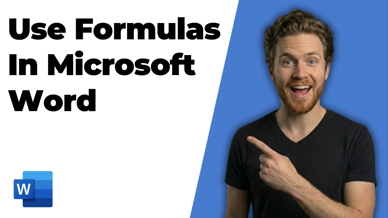 How To Use Formulas In Microsoft Word (Easy Step-By-Step Guide) - YouTube