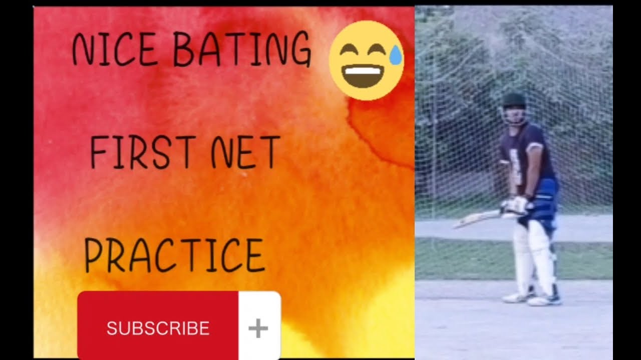 NICE BATING FIRST COMPLETE VIDEO ET PRCTICE🏏🤩🤩 - YouTube