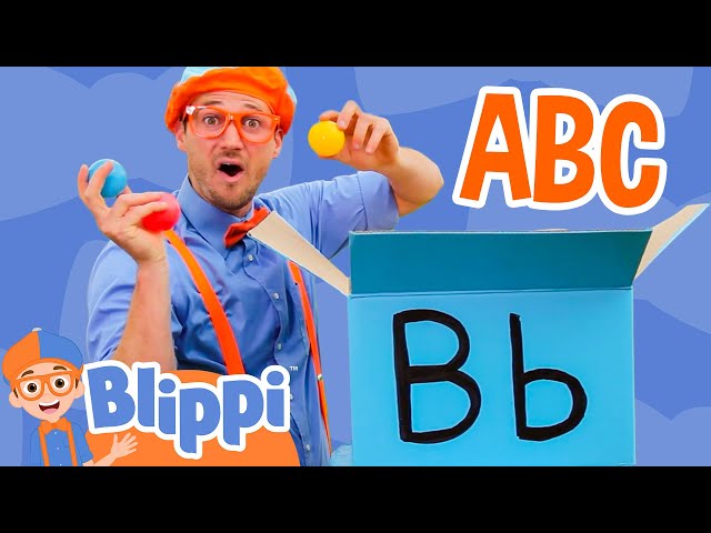 Learn the Alphabet with ABC Boxes | Blippi Learns | ABCs For Kids ...