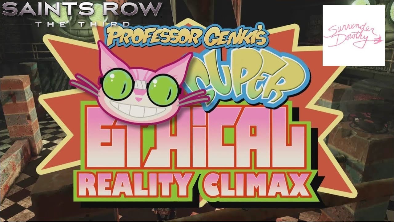 Saints Row: Prof. Genki's Super Ethical Reality Climax TV Show - YouTube