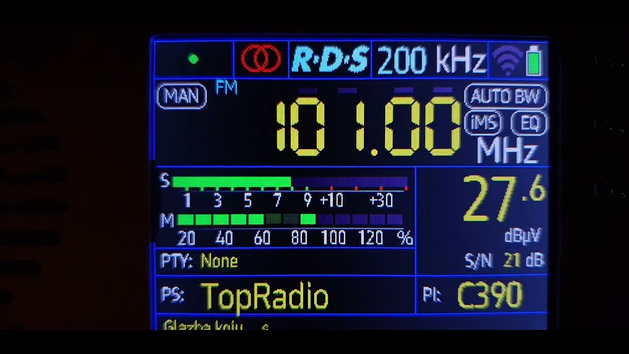 FM 101.0 Top Radio (Zagreb-Sljeme,HRV) / Prijem u Beogradu - YouTube