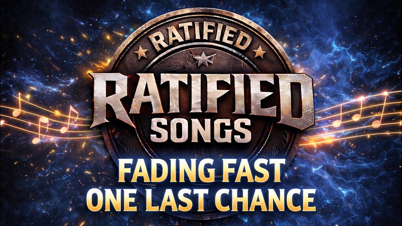 Ratified Songs - Fading Fast One Last Chance - YouTube
