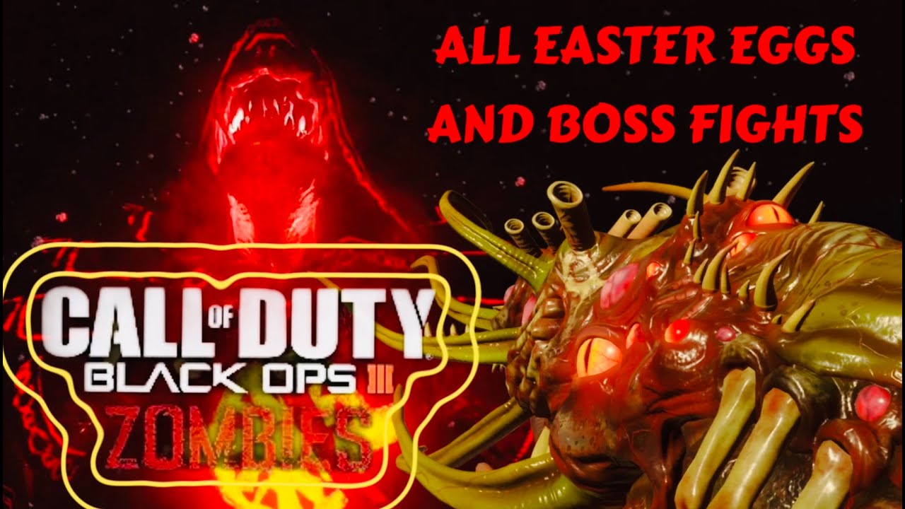ALL Black Ops 3 Easter Eggs PART 1!! | Black Ops 3 Zombies LIVE - YouTube