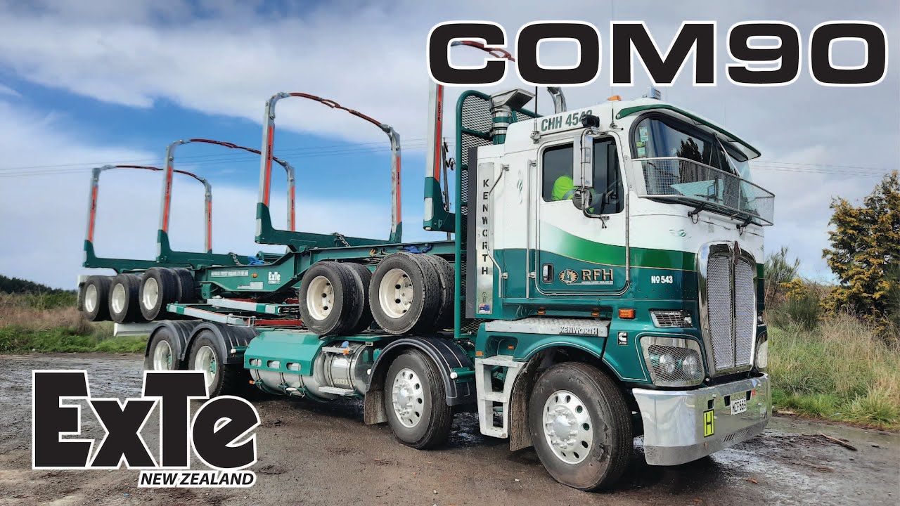 Exte Com90 - Rotorua Forest Haulage - YouTube