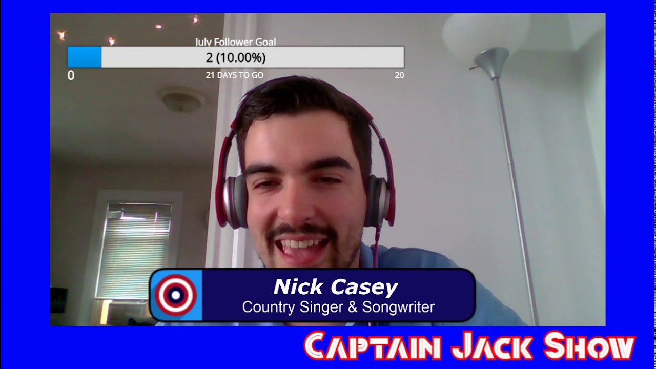 Captain Jack Show - Interview with Nick Casey - YouTube