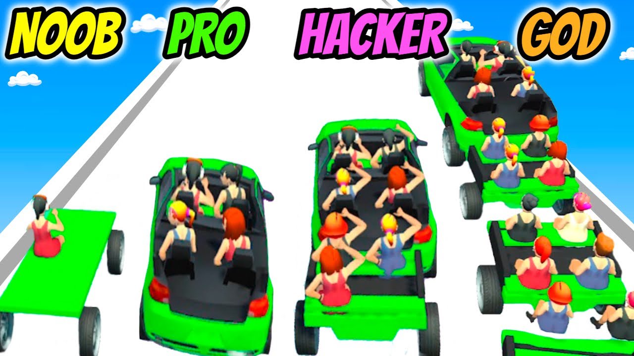 Assemble Run 3D - NOOB vs PRO vs HACKER vs GOD - YouTube