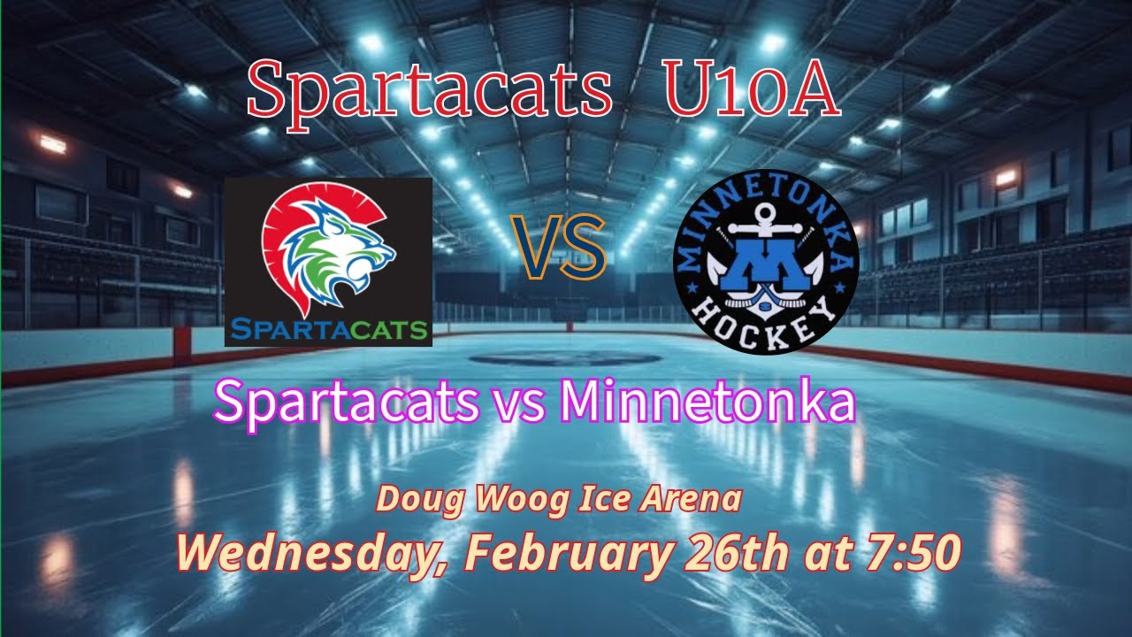 Spartacats vs Minnetonka - Doug Woog Ice Arena - South St. Paul, MN ...