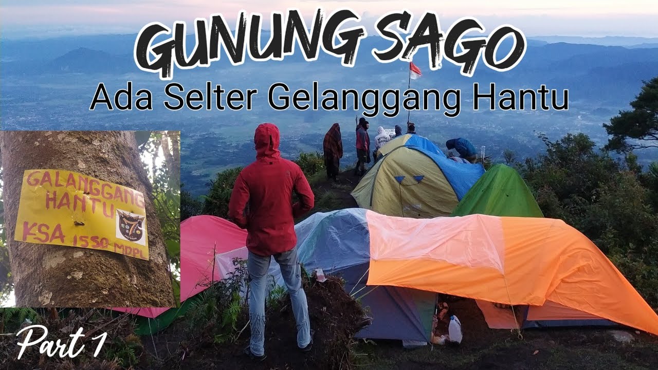 Pendakian Gunung Sago #1 - Wow Ternyata ada gelanggang Hantu - YouTube