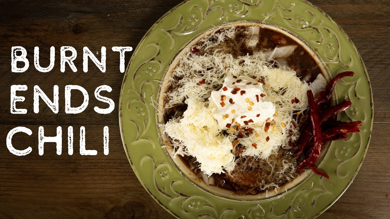 Burnt End Chili - The Best Smoked Chili Recipe - YouTube