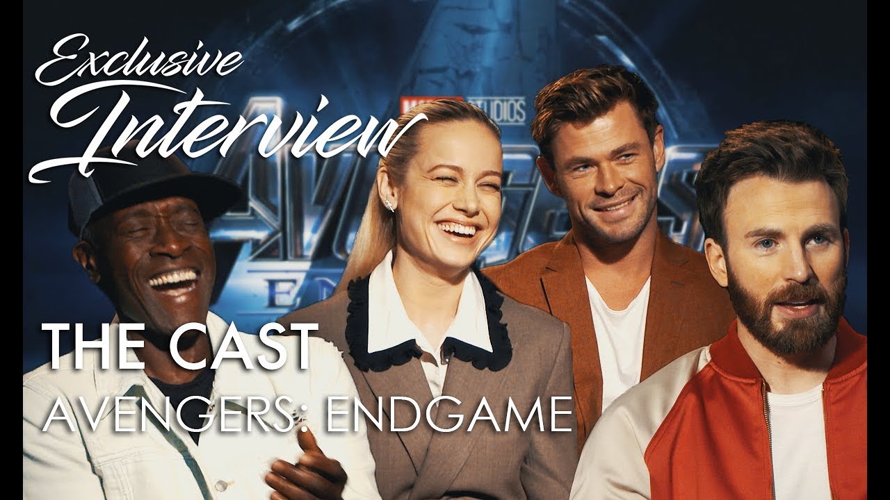 AVENGERS: ENDGAME Interview: The Cast - YouTube