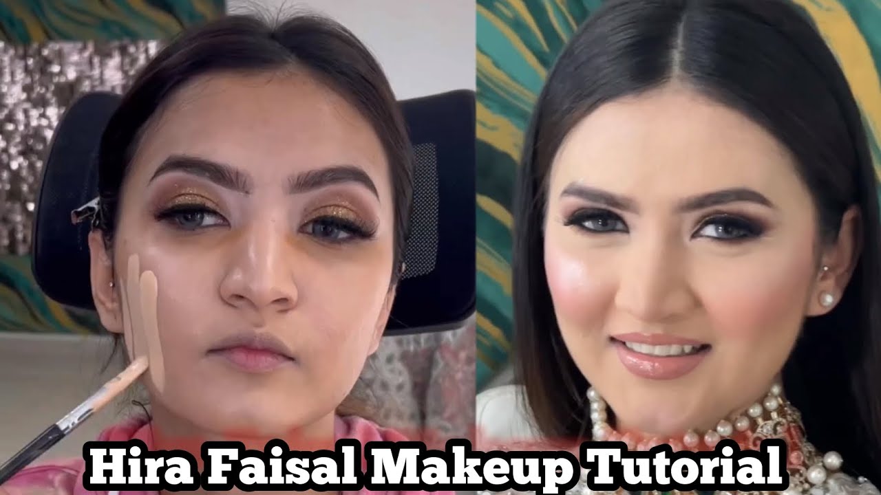Sistrology Hira Faisal Makeup Tutorial Step By Step ️ - YouTube