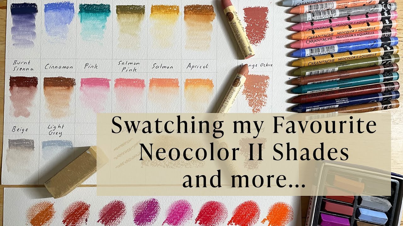 Swatching my Favourite Neocolor II Shades and More! - YouTube