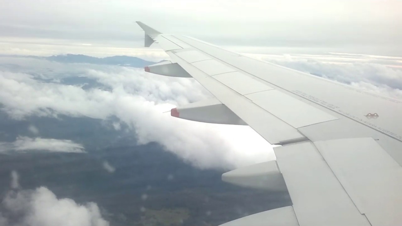 Flying over Italy with landing @ Fiumicino Airport - YouTube