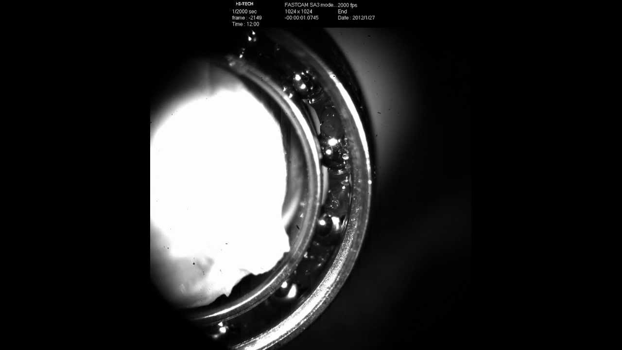 Ball Bearing of a hard disk spindle motor - YouTube