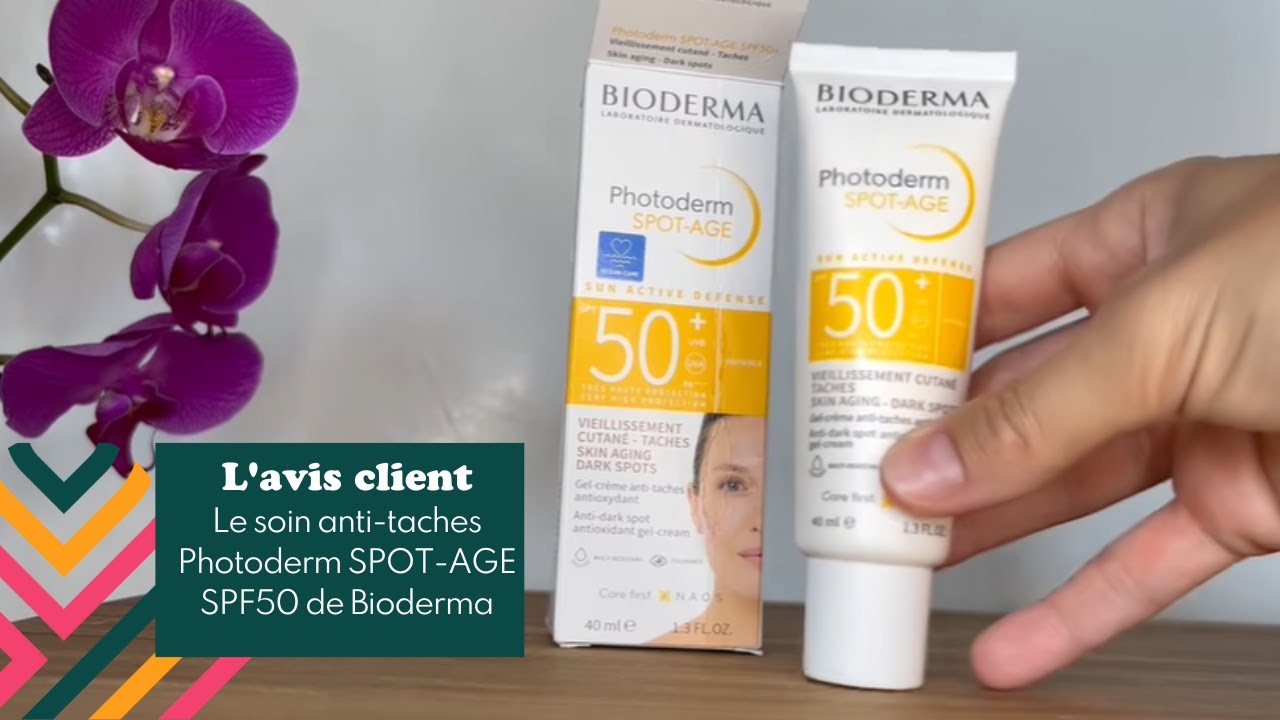 BIODERMA - Avis sur le soin anti-taches Photoderm Spot Age SPF50 ...