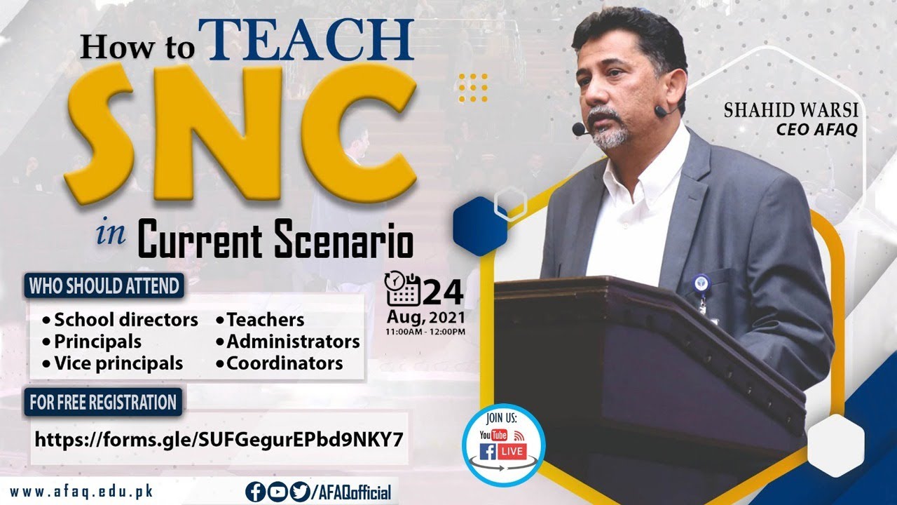How to teach SNC in Current Scenario (Online convention) - YouTube